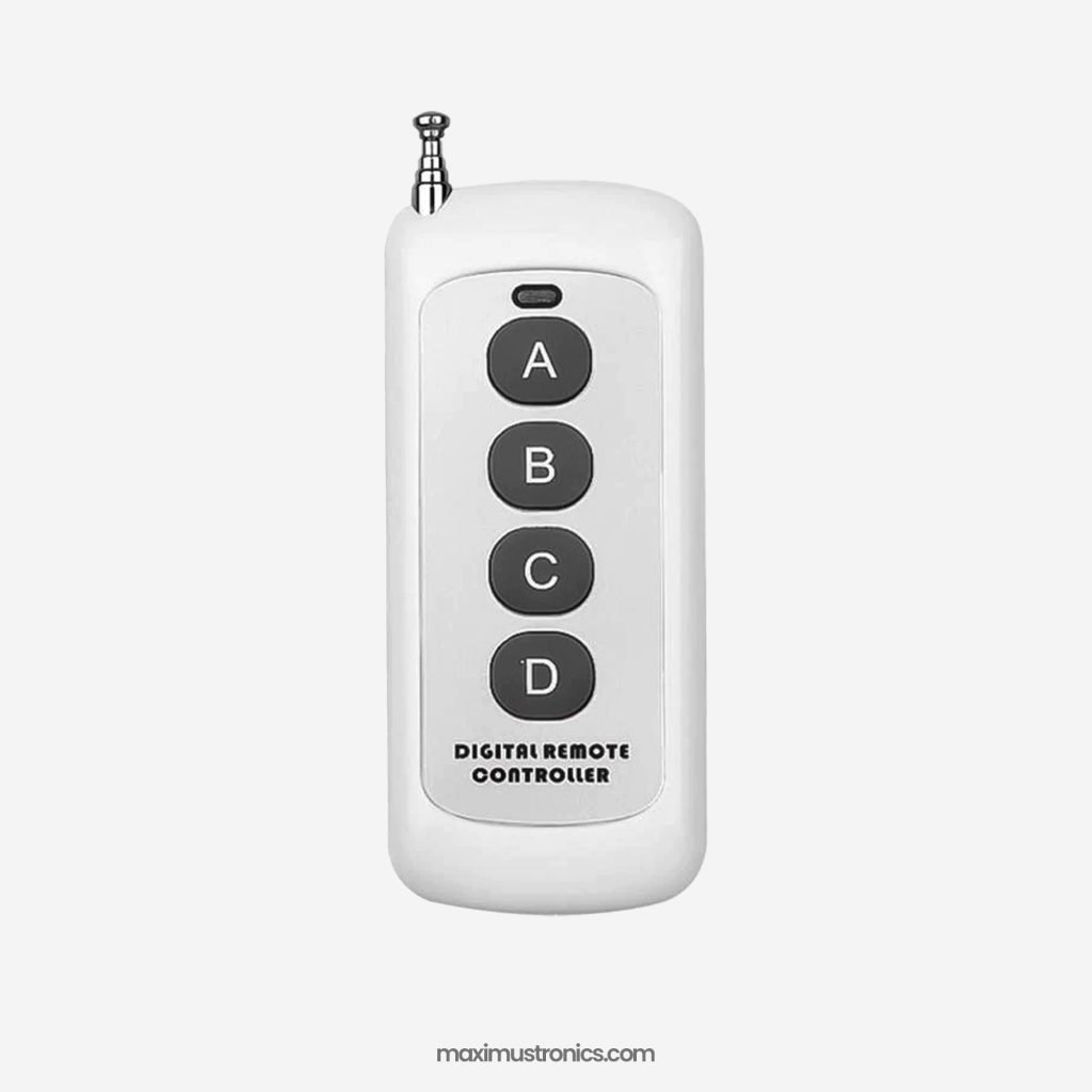 4CH RF Long Range 433MHz Remote control - Maximustronics